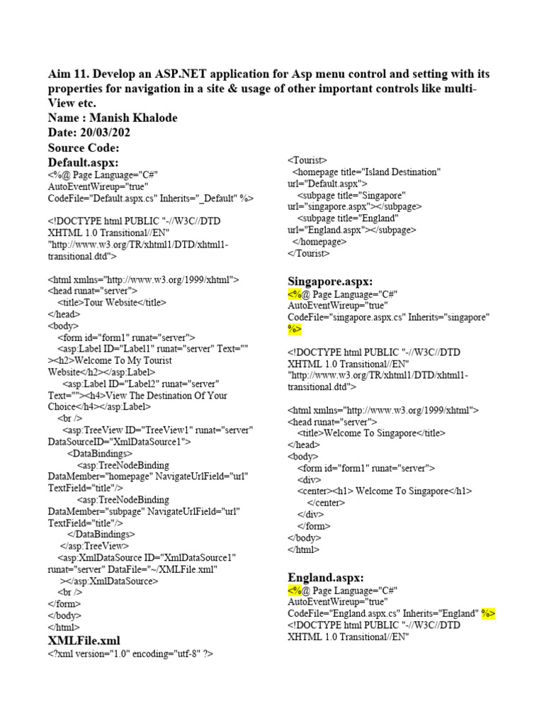 Tourist WEbsite | PDF | World Wide Web Consortium Standards | Web ...