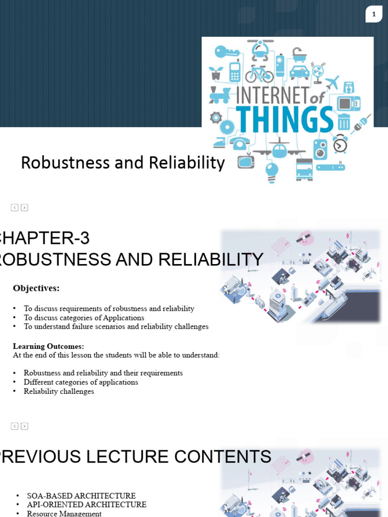 Lecture 5 (IoT) | Download Free PDF | Internet Of Things | Reliability Engineering