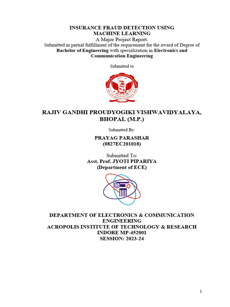 Prayag Report | PDF | Machine Learning | Cluster Analysis