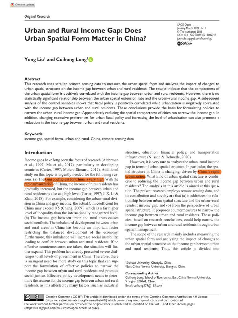 liu-long-2021-urban-and-rural-income-gap-does-urban-spatial-form-matter ...