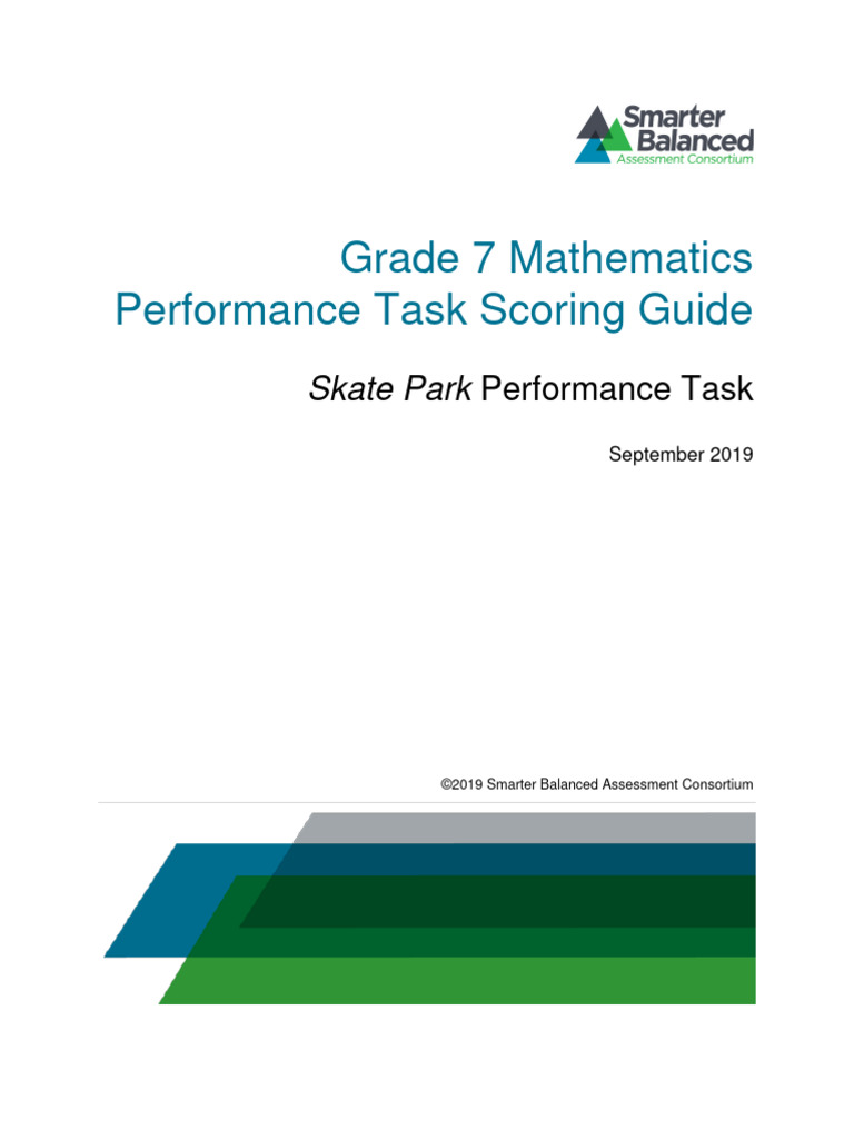 Grade 7 Skate Park | Download Free PDF | Information | Mathematics
