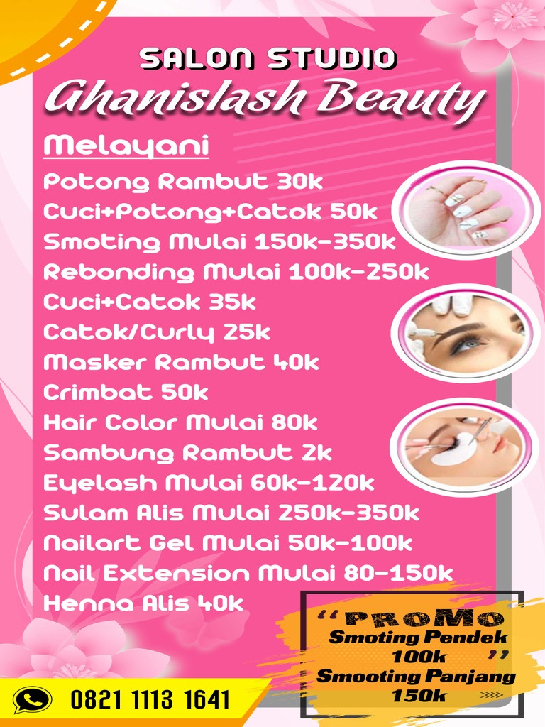 Contoh Banner Salon | PDF