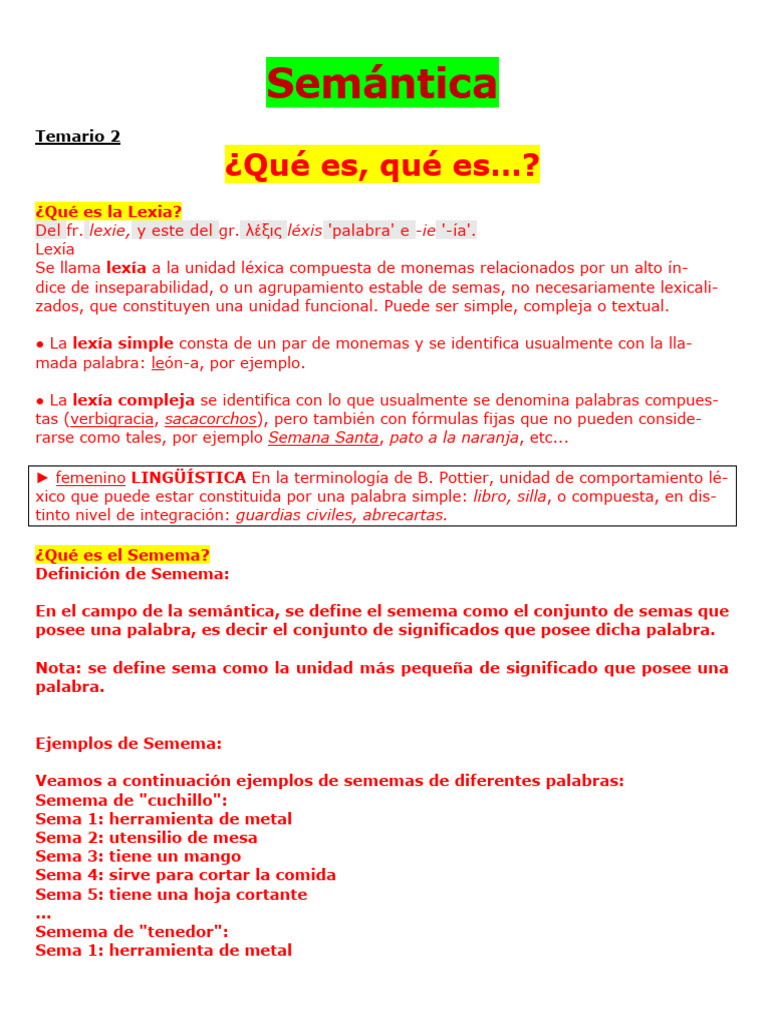 Antología 2 de Semantica - 2022 | PDF | Semántica | Semiótica