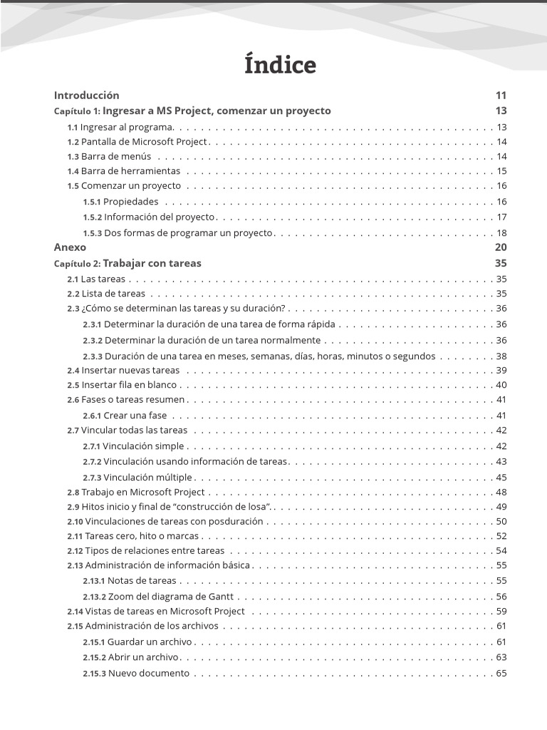 5.1 Gestion de Proyectos Con MS Project - 1ra Edicion (Macro 2020) | PDF | Informática | Software
