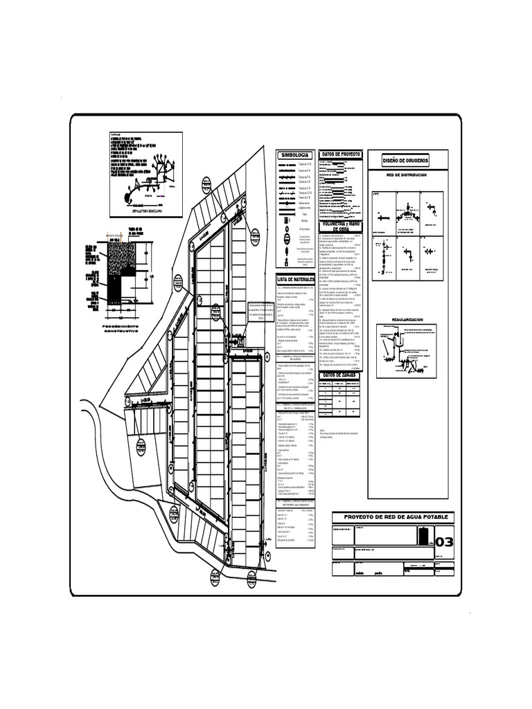 Tamecuaro Agua Potable-Layout1 | PDF | Tubería (transporte de fluidos) | Materiales de construcción