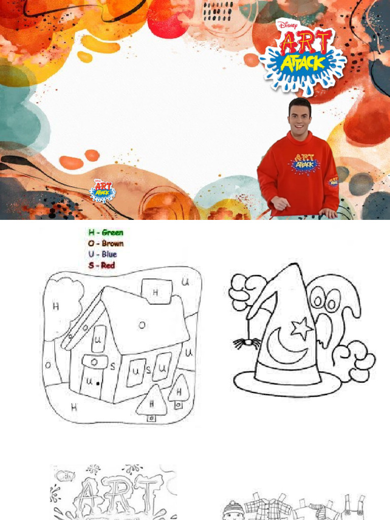 Libro de Colorear Art Attack | PDF