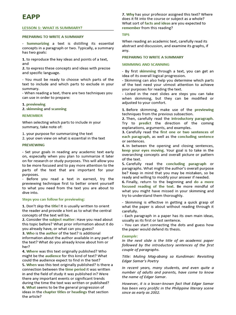 EAPP | Download Free PDF | Speed Reading | Plagiarism