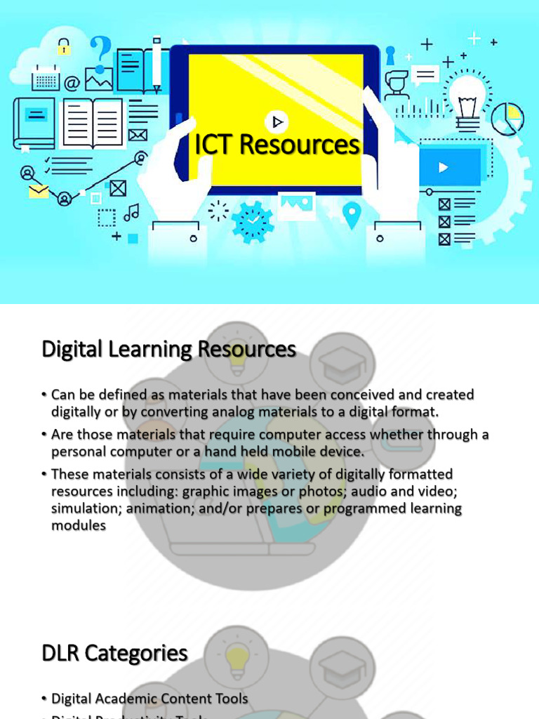 ICT Resources | PDF | Educational Technology | Simulation