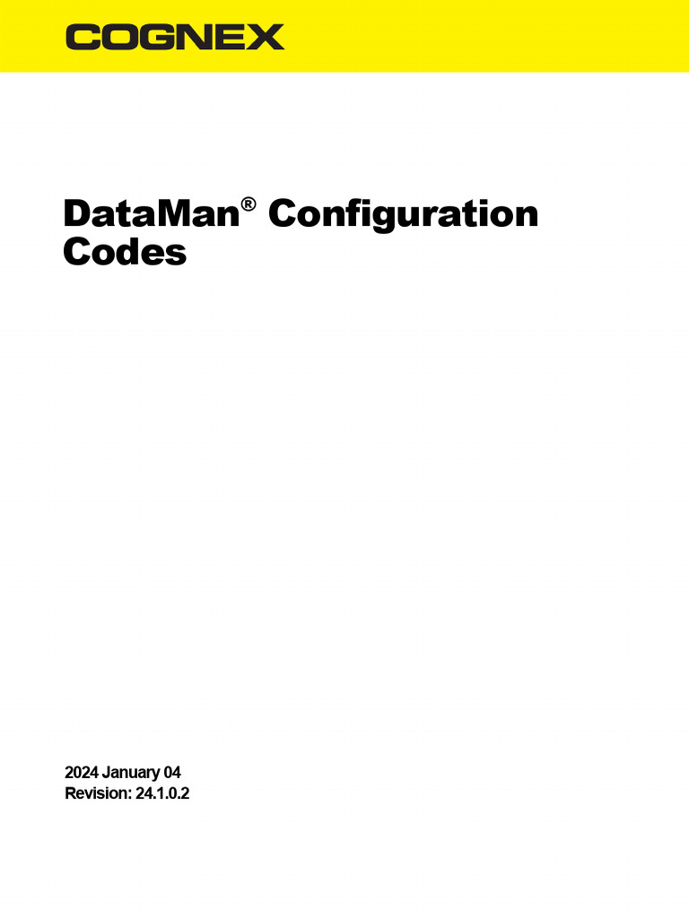 Reader Configuration Codes | PDF | Barcode | License