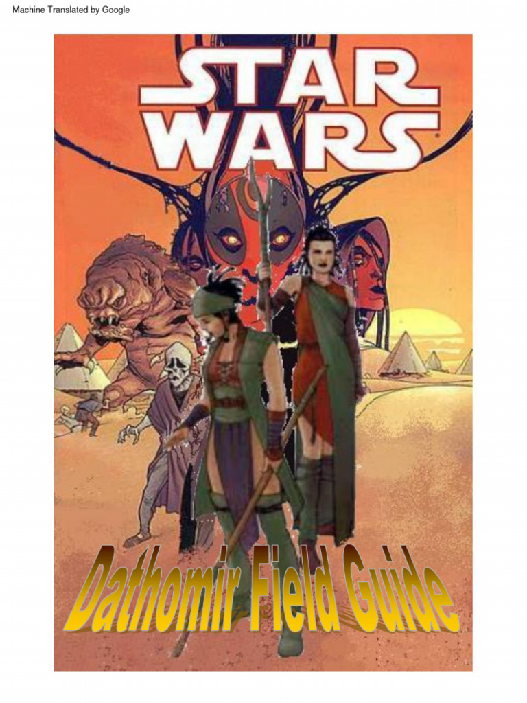 Dathomir Field Guide | PDF | Sith | Jedi