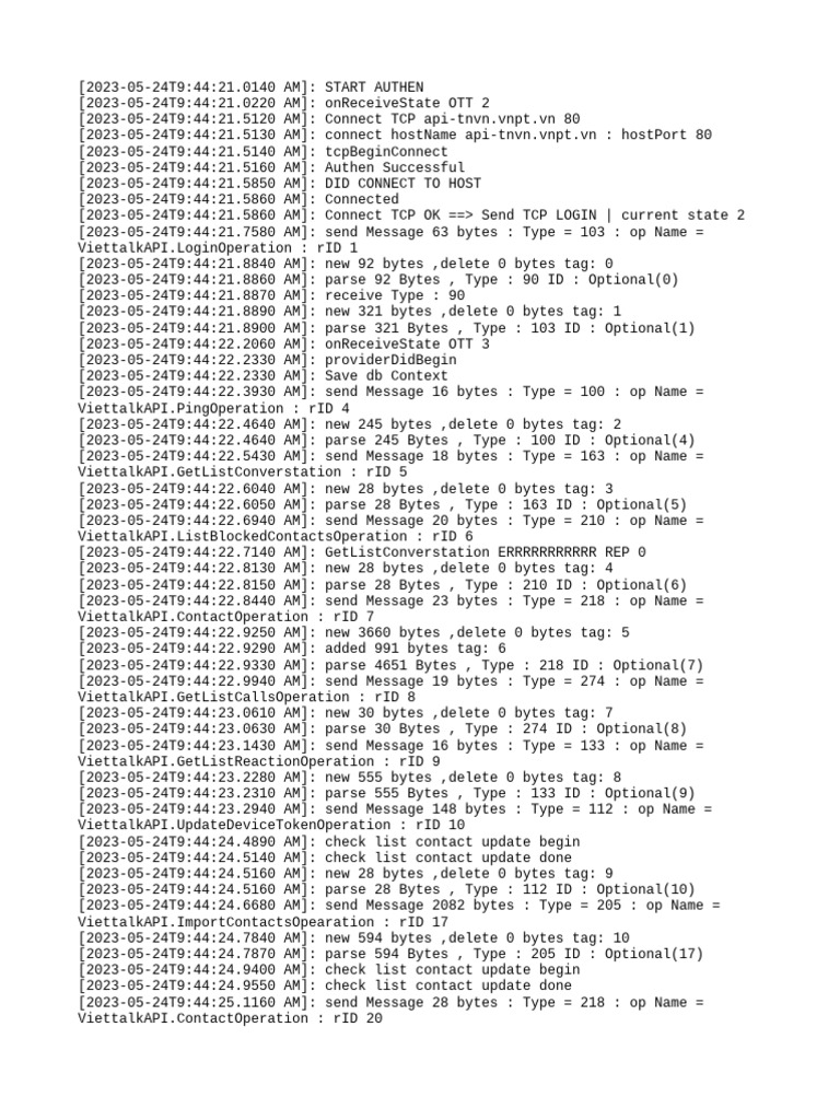 Logfile 0 | PDF | Transmission Control Protocol | Computer Networking