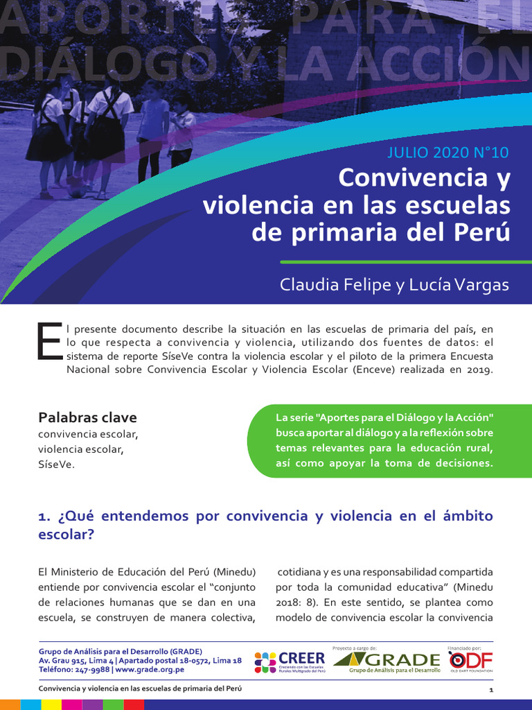 Articulo 10 | PDF | Violencia | Escuelas