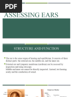 Ear Examination OSCE Checklist | PDF