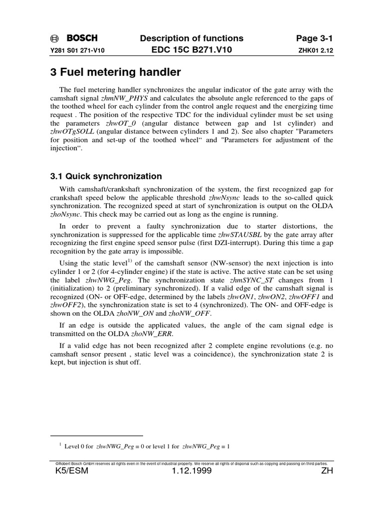 Fuel Metering Handler Synchronization Guide | PDF | Engines | Internal Combustion Engine