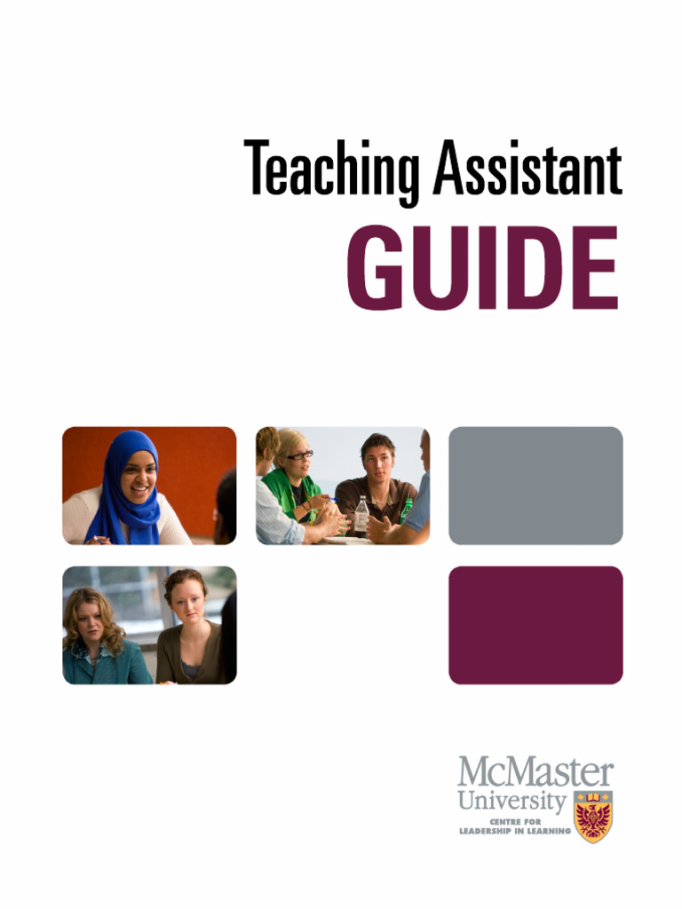 TA Guide1 | PDF | Teaching Assistant | Teachers