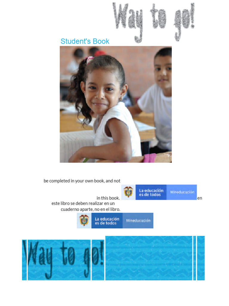 Way to Go! 6: Student Book Guide | PDF | Aprendizaje