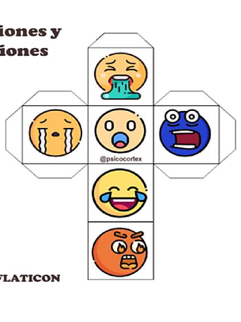 Dado de las emociones sAMUEL | PDF