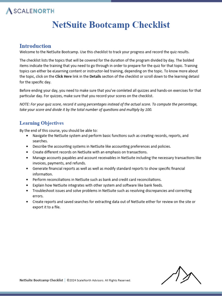 Netsuite Bootcamp Guide Download Free Pdf Accounts Payable Business