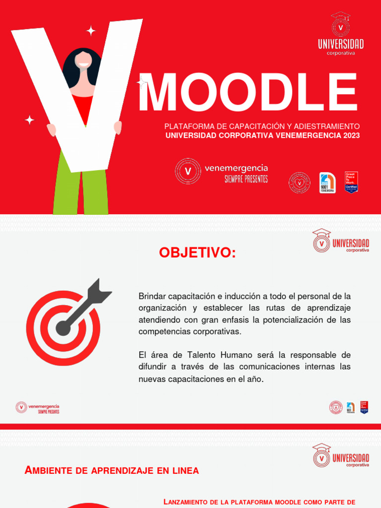 Capacitación Online en Moodle 2023 | PDF | Moodle | Informática