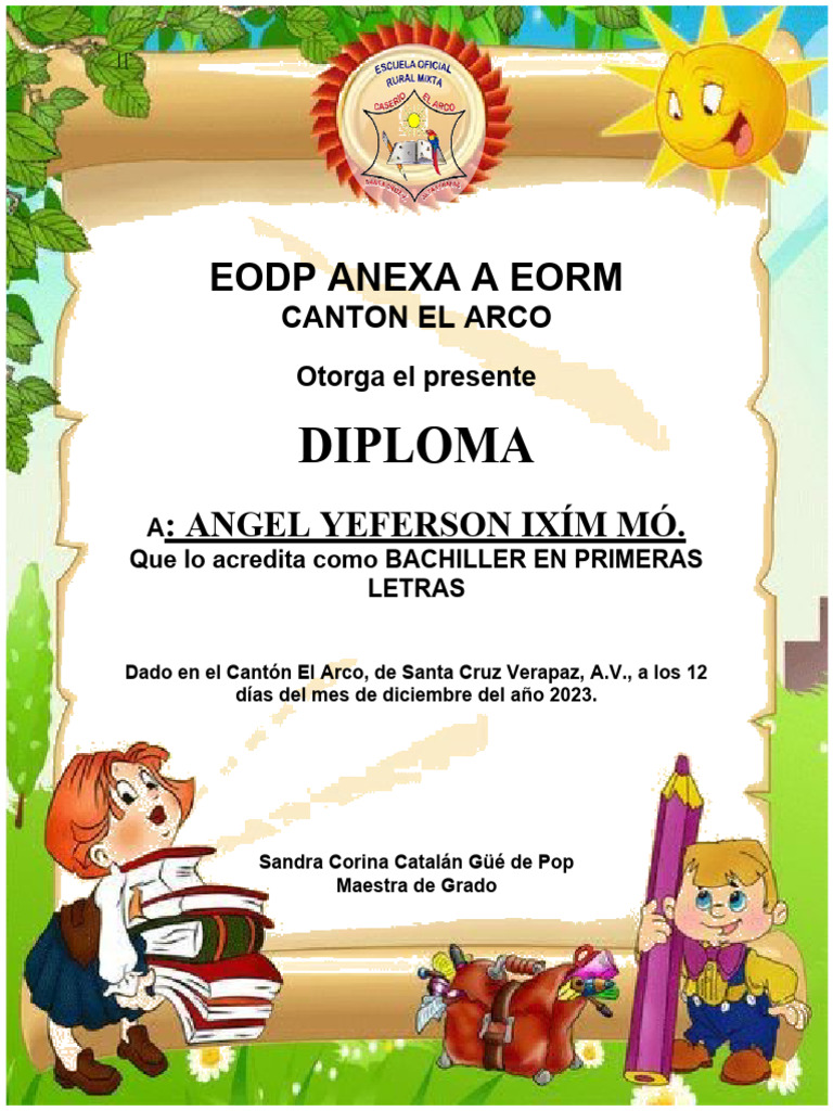 Diplomas Anexa A Eorm | PDF