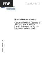 List of Gear Standards - Agma | PDF | Technology & Engineering | Computers