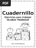 Cuadernillo de Silabas Trabadas Gratis | PDF