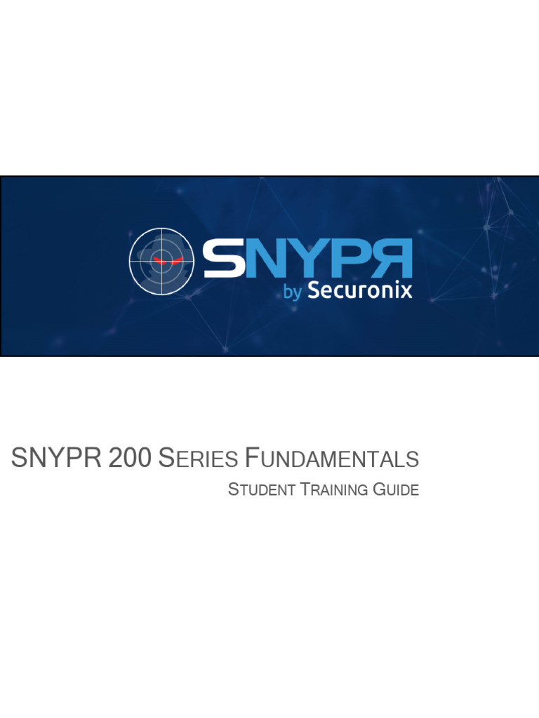 Snypr 200 S F: Eries Undamentals | PDF | Metadata | Apache Hadoop