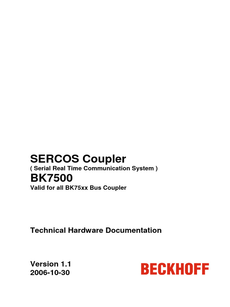 BK 7500 en | Download Free PDF | Power Supply | Computer Terminal