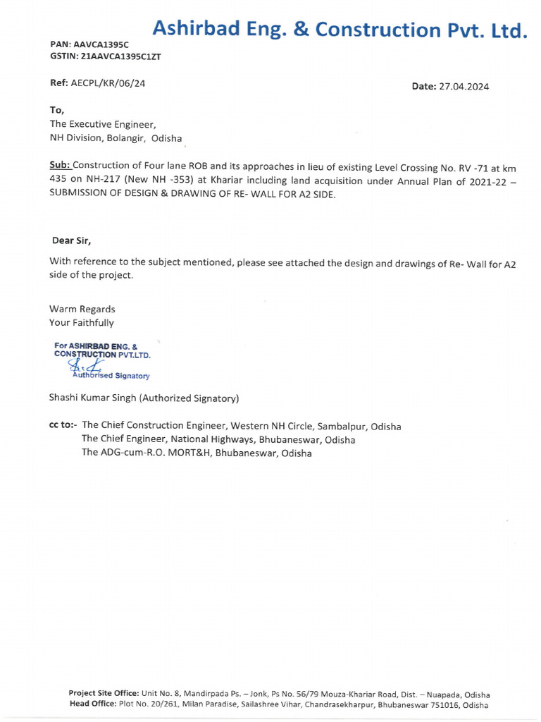 RE Wall Design Drawing | PDF