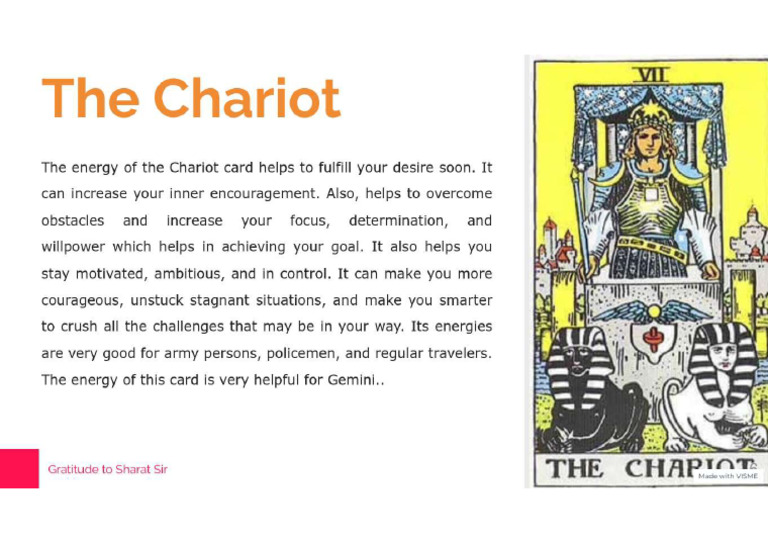 The Chariot | PDF