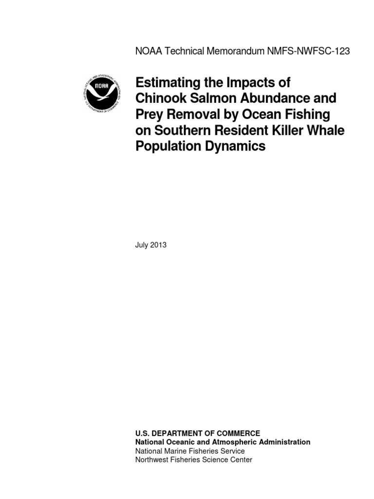 Noaa 4527 DS1 | PDF | Salmon | Demography