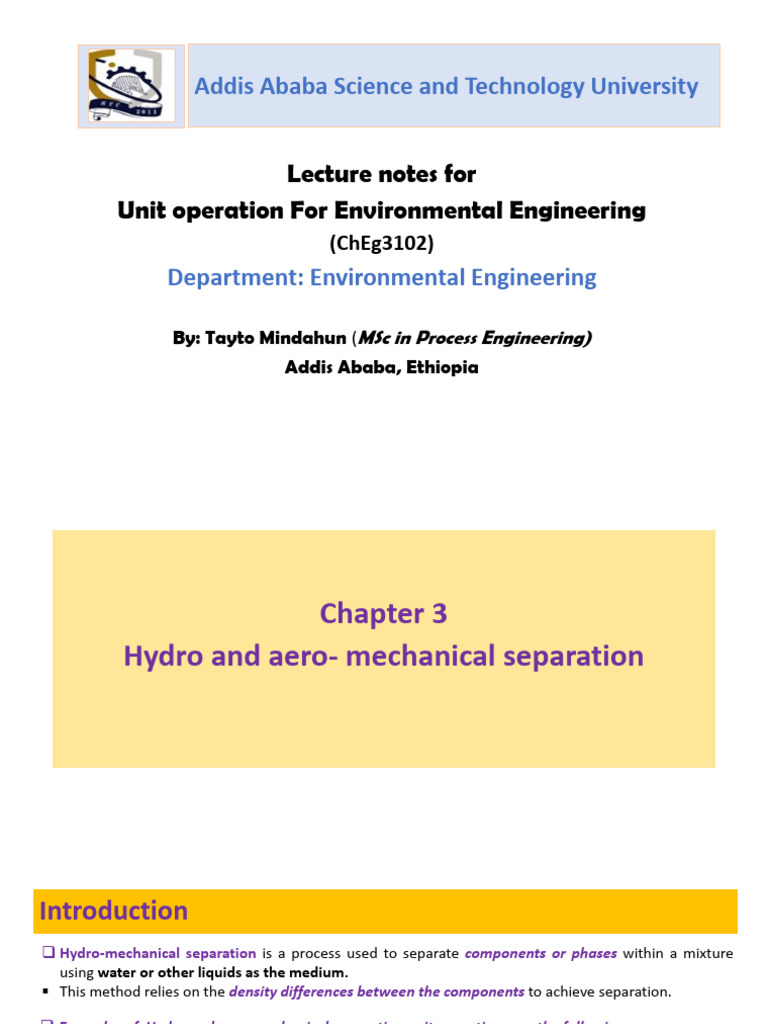 Chapter 3 | PDF | Filtration | Chemical Engineering