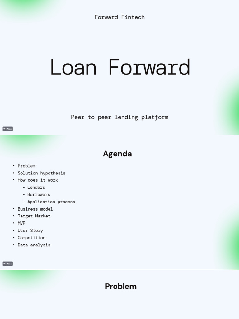 Loan Forward | PDF | Loans | Credit