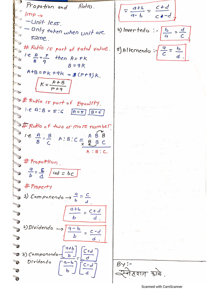 Aptitude Short Notes | PDF