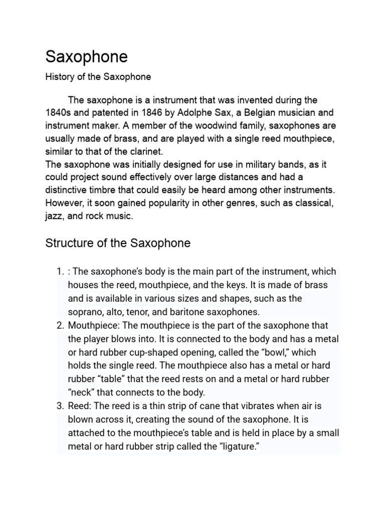 Test - Fundamentals of Literature - Unit 2 - Quizlet | PDF | Saxophone ...