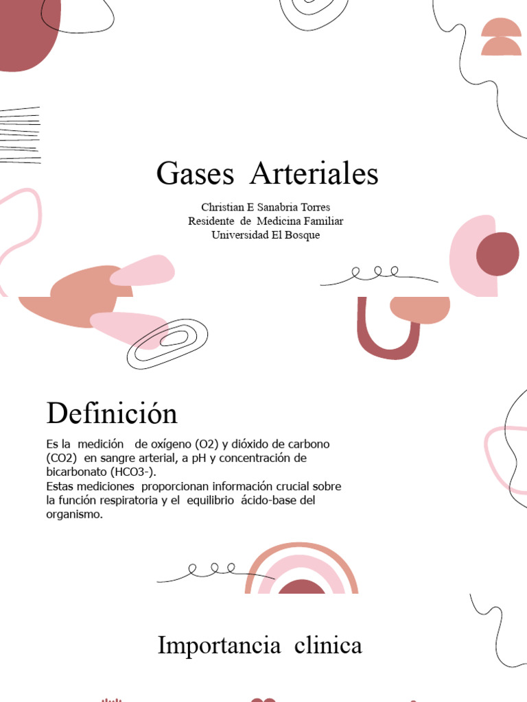 Gases Arteriales | PDF