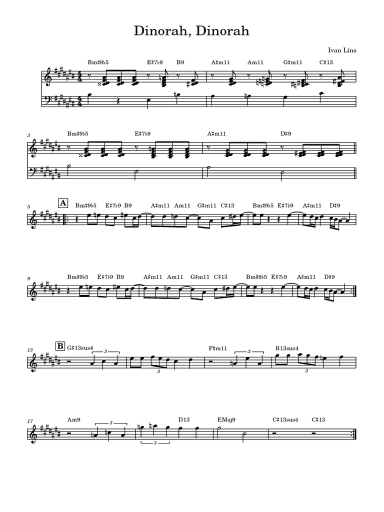Dinorah, Dinorah | PDF