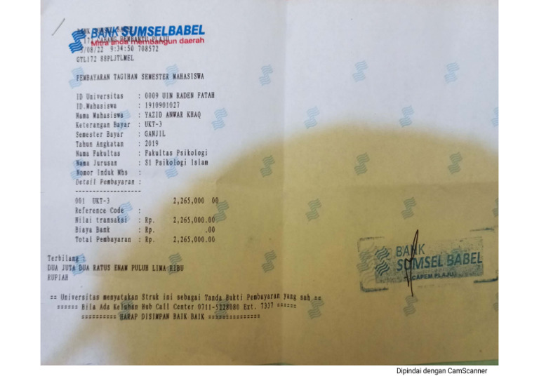 Slip Ukt SMT 7 | PDF