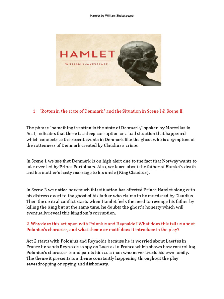Hamlet | Download Free PDF | Hamlet