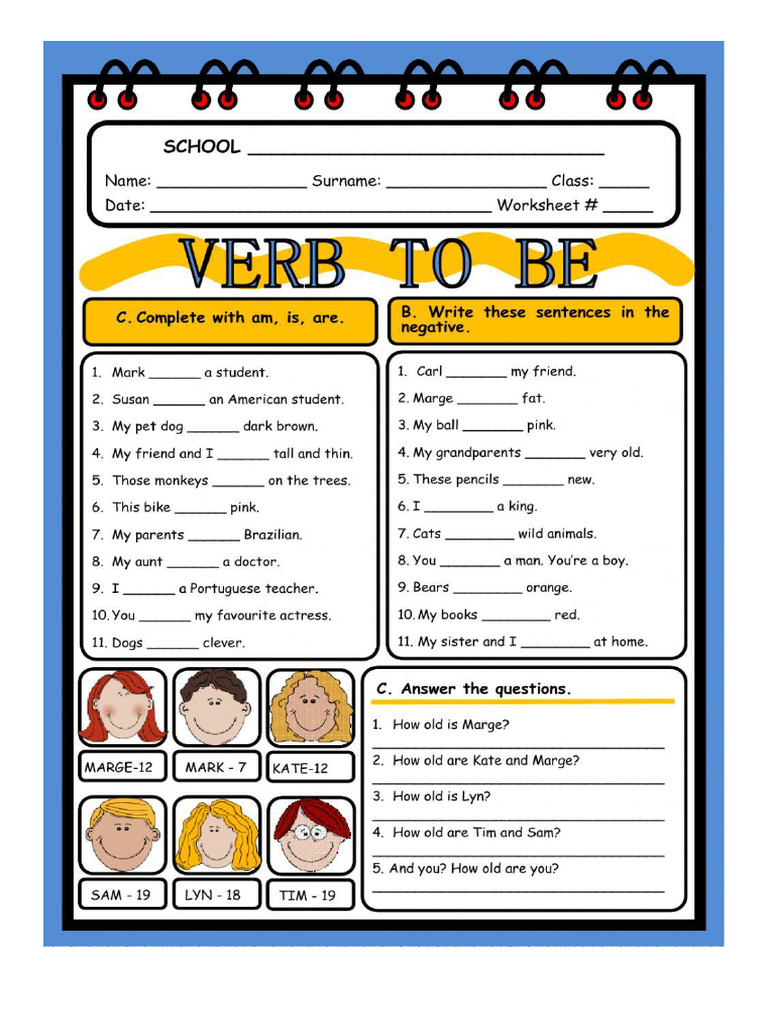 Verb To Be | PDF