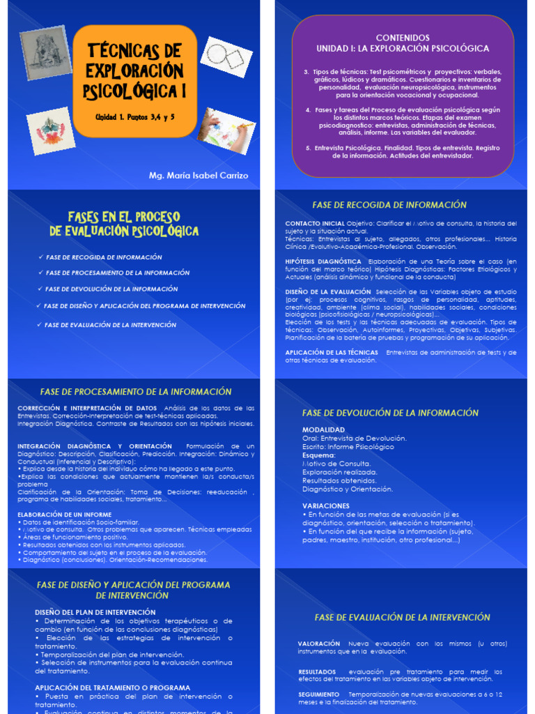 Clase Unid 1, Ptos 3,4 y 5 Listo | PDF | Inteligencia | Sicología Clase Unid 1, Ptos 3,4 y 5 Listo | PDF | Inteligencia | Sicología