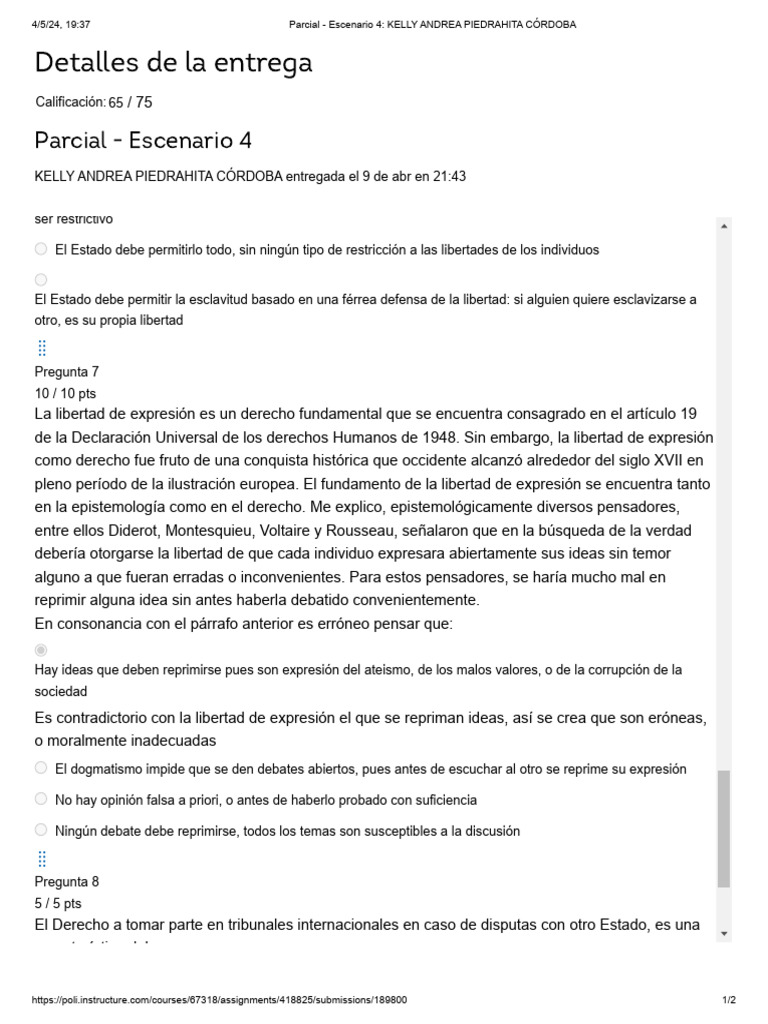 Parcial - Escenario 4 - KELLY ANDREA PIEDRAHITA CÓRDOBA | PDF ...