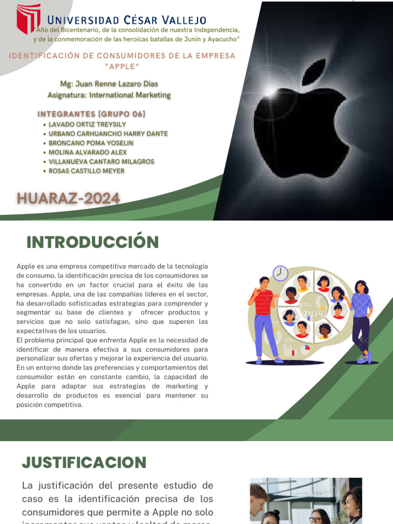Identificación de Consumidores de La Empresa Apple | PDF | Apple Inc ...