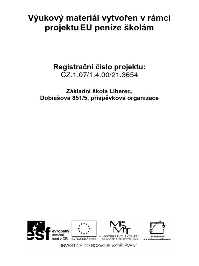 VY 32 INOVACE Pr7 55 05 | PDF