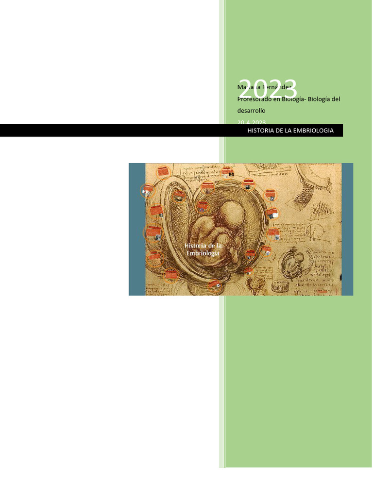 TP 1 | PDF | Embrión | Evolución