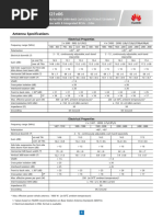 DATASHEET ANTENA AAU5636w | PDF | Antenna (Radio) | Hertz