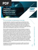 Descriptif SCQ + Cotation | PDF | Santé mentale | Médecine clinique