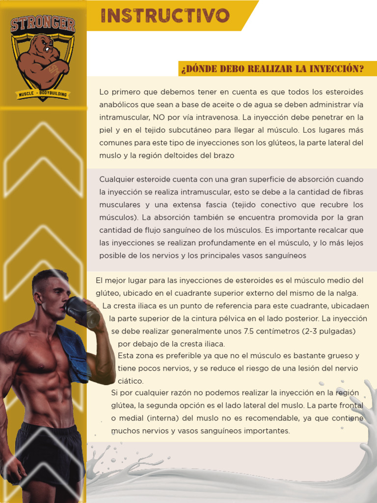 Instruct Ivo Stronger S | PDF | Inyección (medicina)