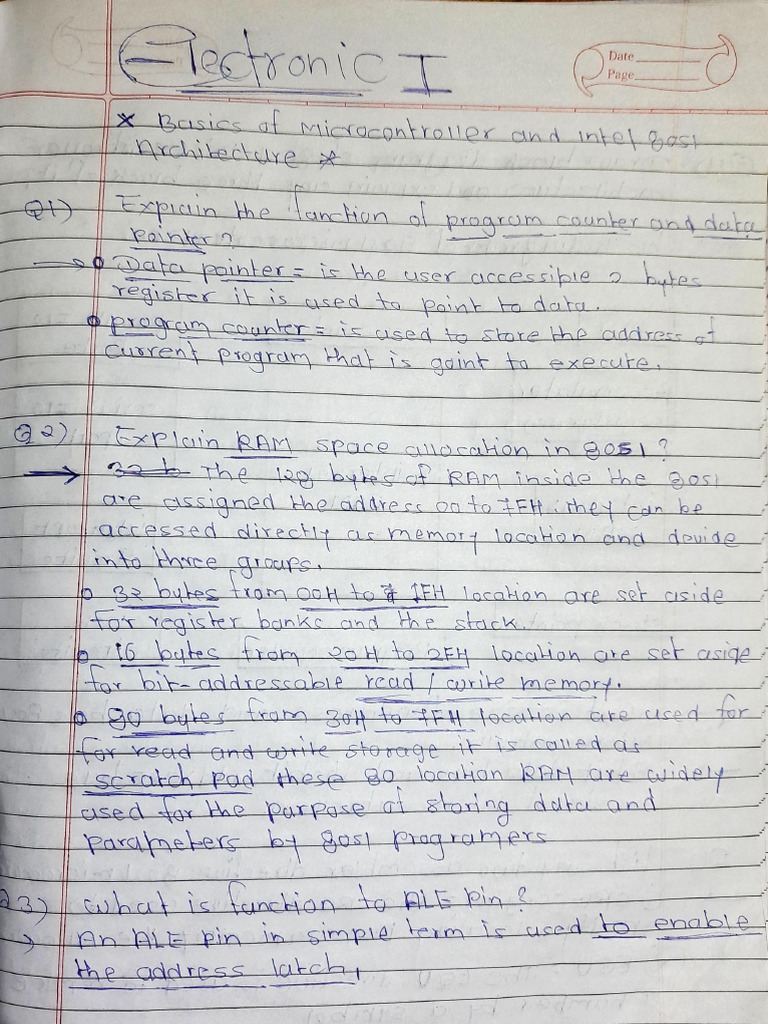 Electronic 1 Imp Question | PDF