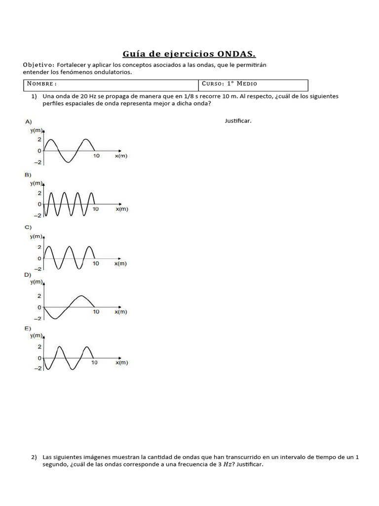 Guia Ondas Ejer 2024 | PDF | Olas | Frecuencia